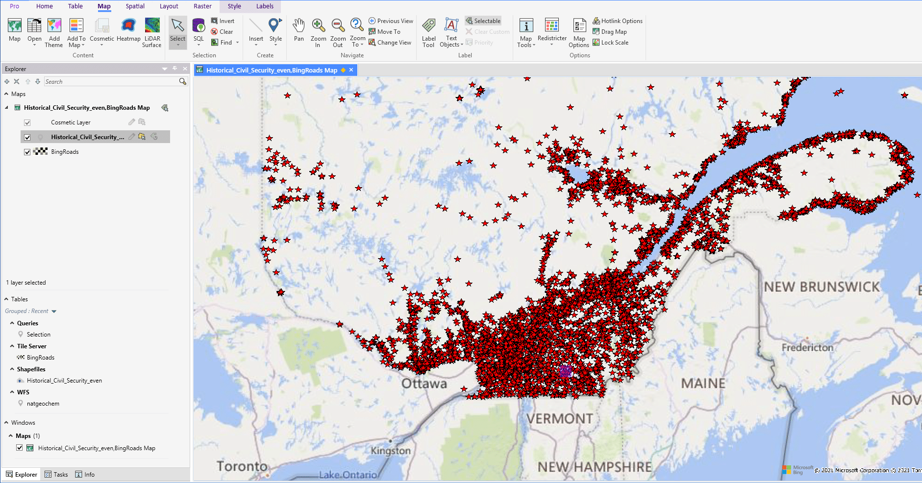 New Features of MapInfo Pro v2021 | Korem