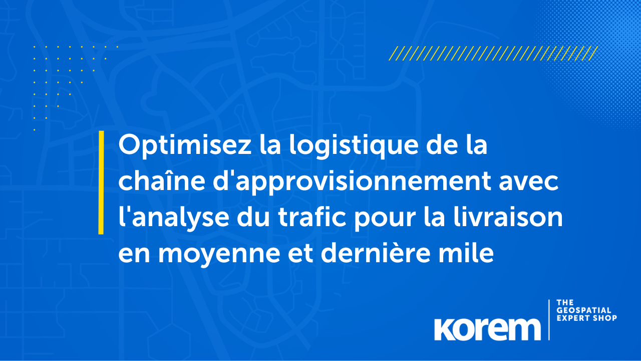 Optimisez la logistique de la chaîne d'approvisionnement avec l'analyse ...