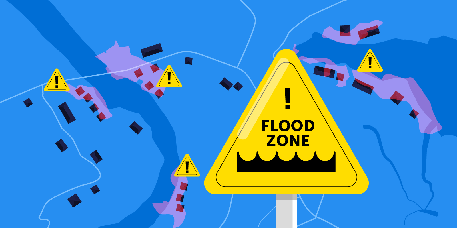 Cartographie des zones inondables pour assurances et banques | Korem